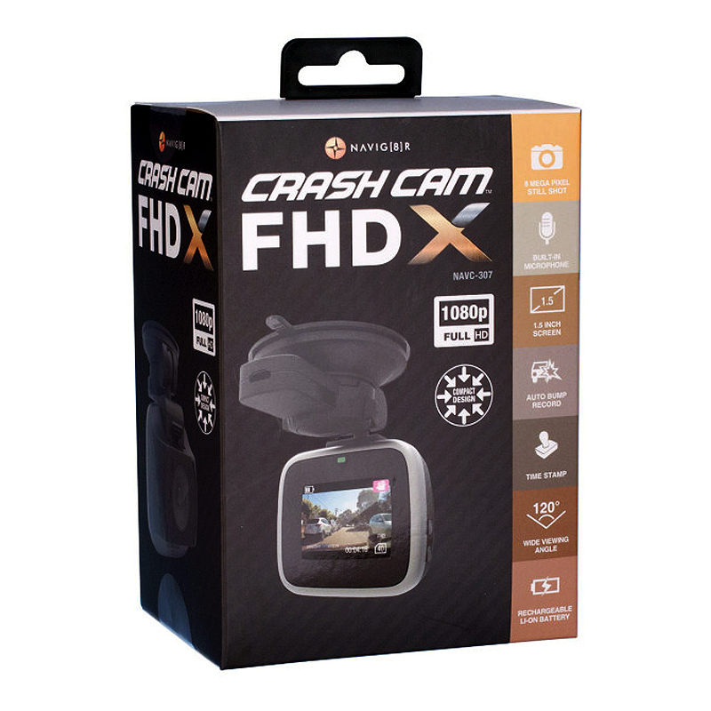 Laser (NAVC-307) Car Crash Camera / Full HD 1080P / G-Sensor